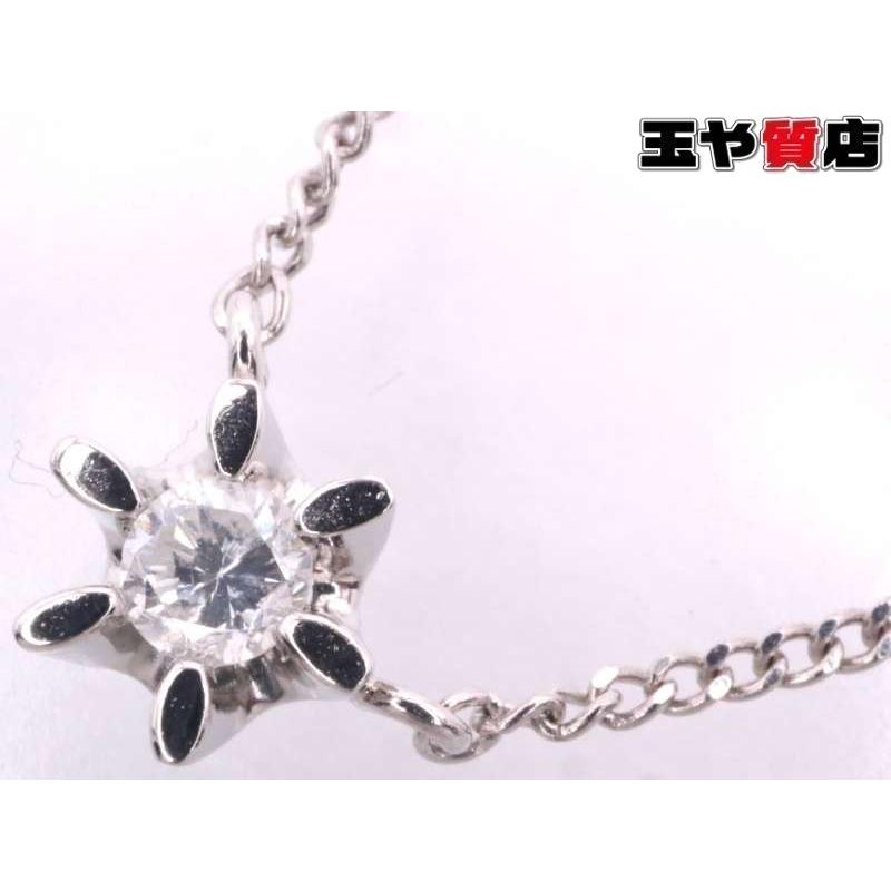 ダイヤ0.10ct ペンダント ネックレス pt900 pt850 プラチナ : a1196 : 親切な 玉や質店 - 通販 - Yahoo!ショッピング