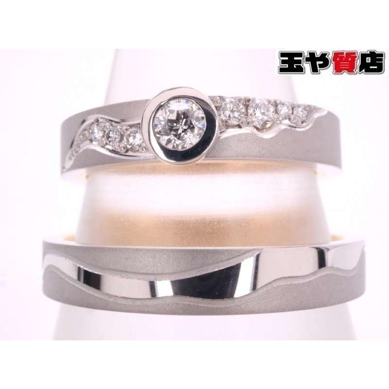 festaria bijou SOPHIA フェスタリア ビジュソフィア ダイヤ0.083ct ダイヤ0.05ctリング 裏にルビー9号 IZUMO リング19号 pt999 AU999 ...