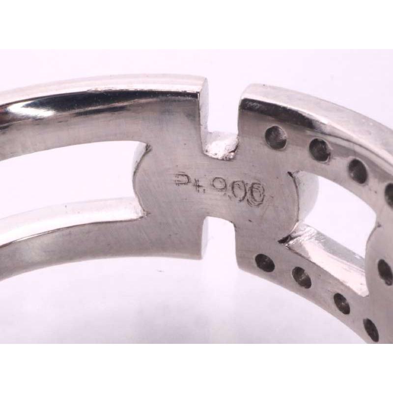 ダイヤ0.41ct デザインリング 14号強 pt900 プラチナ : 親切な 玉や質店 - 通販 - Yahoo!ショッピング