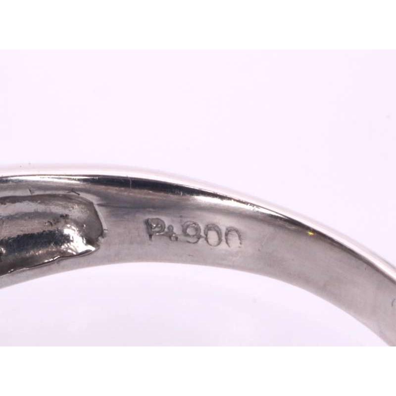 ダイヤ0.50ct デザインリング9号 pt900 プラチナ : 親切な 玉や質店 - 通販 - Yahoo!ショッピング
