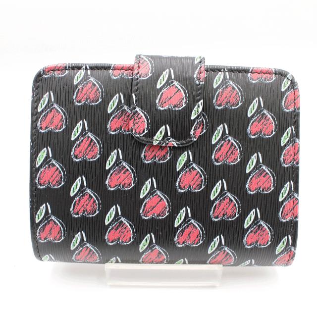 PRADA プラダ PRADA 2つ折りコンパクト財布 サフィアーノ PRADA プラダ PRADA 2つ折りコンパクト財布 サフィアーノ