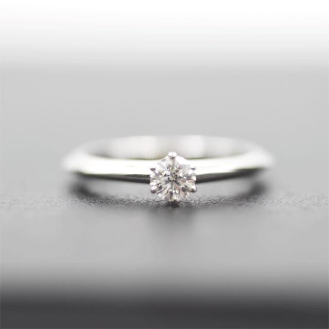 TIFFANY&Co. Pt950 ティファニーダイヤモンドリングD 0.24ct G-VS1-EX 3.6g 12号 鑑定書付 : 有限会社玉屋質店 - 通販 - Yahoo!ショッピング
