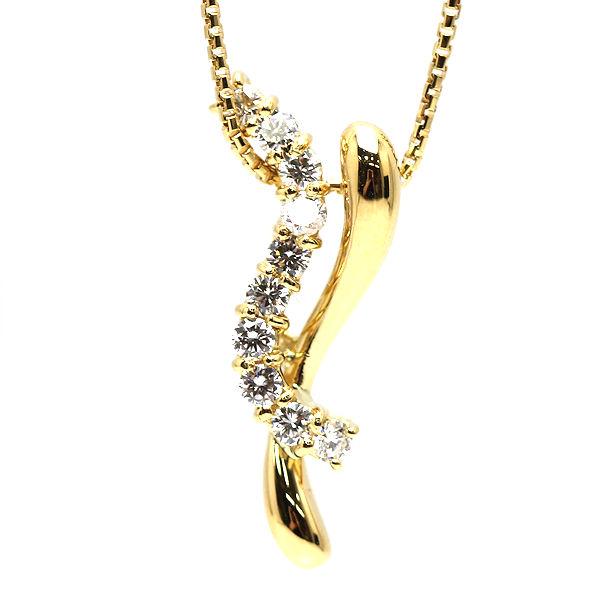 星の砂 HOSHI no SUNA デザインネックレス 約40cm ダイヤモンド 0.31ct K18 18金 ゴールド ベネチアンチェーン 20646 : たまや質店 - 通販 ...
