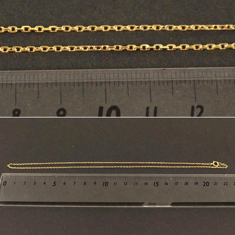 K18 チェーンネックレス 約45cm 18金 イエローゴールド 約3.8g 地金 引き輪 22236 : たまや質店 - 通販 ...