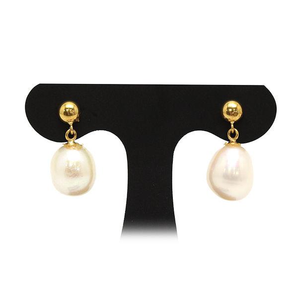 K18YG 揺れるパールピアス 真珠 約2.7g 18金 イエローゴールド スタッドピアス 両耳用 22287 : たまや質店 - 通販 ...