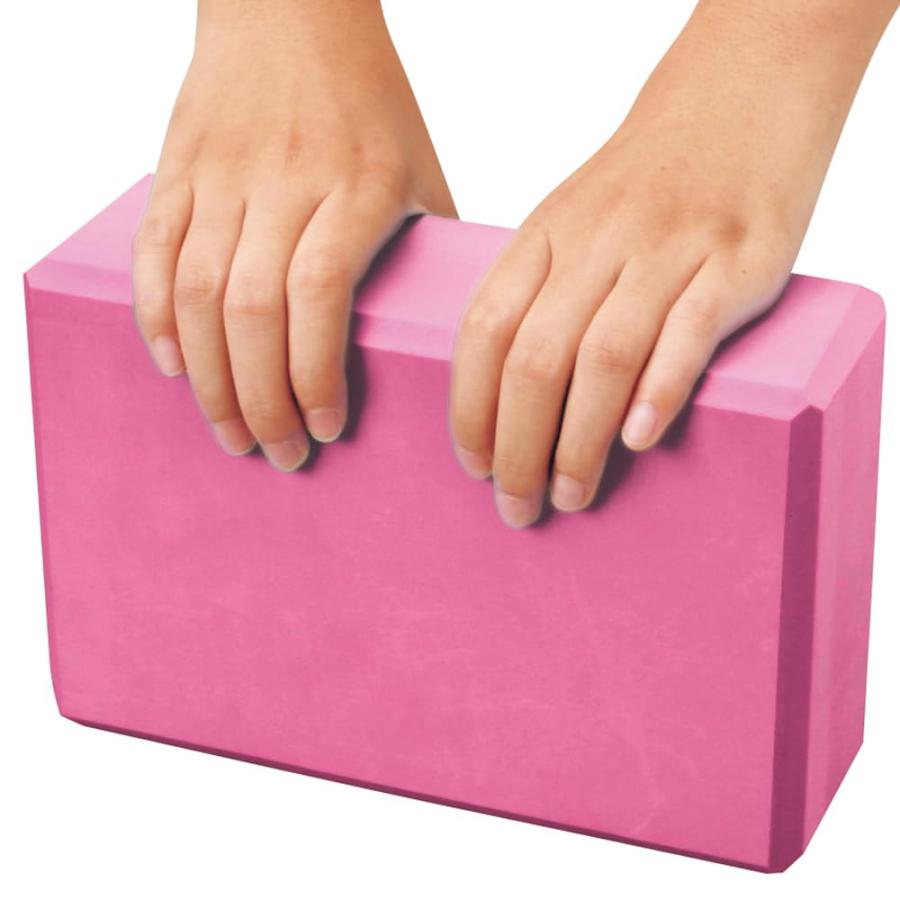 秦運動具工業 ヨガブロック ピンク YK381 : 田道屋 - 通販 - Yahoo!ショッピング