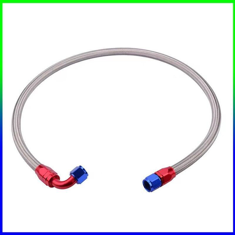 汎用燃料ホース1M/1.4M ステンレス 編組ホース 0 ° 90 アダプター AN4 6 8 10 12 : tamostore - 通販 - Yahoo!ショッピング