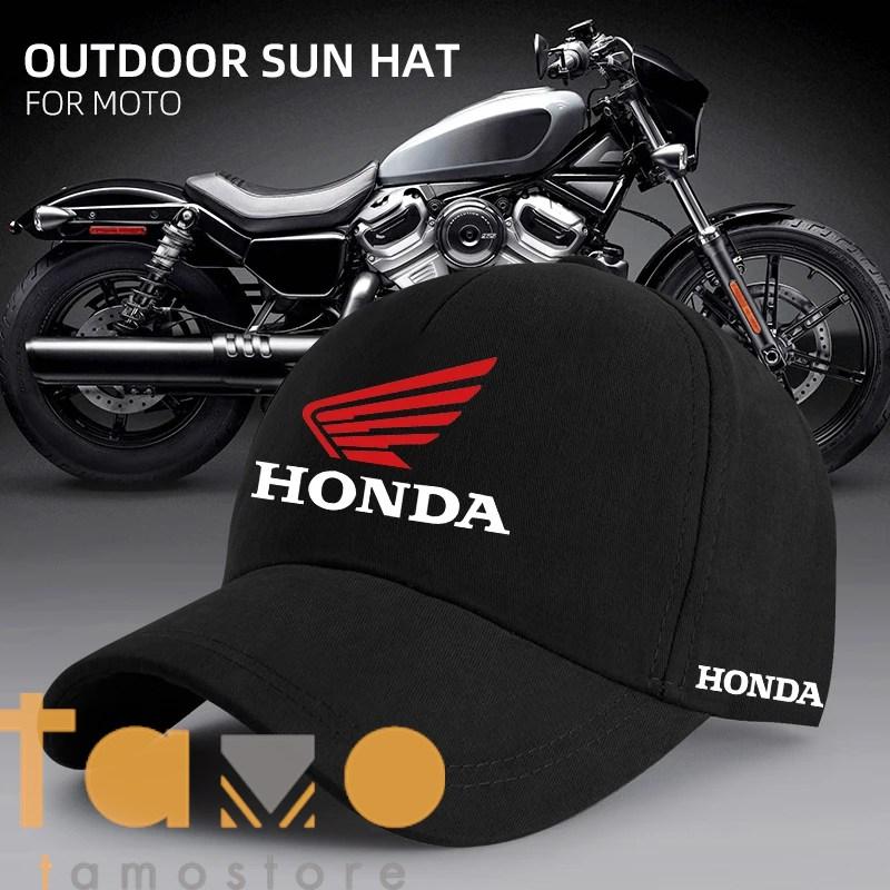 バイク BASEBALL CAPS UNISEX BEACH SUNSCREEN HATS SNAPBACK CAP ホンダ CRF CB ...