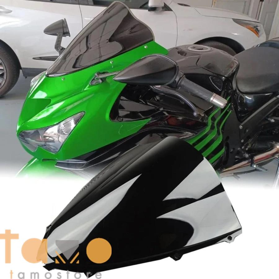 2021 ZX14R ウィンドスクリーン カワサキ kawasaki ニンジャ ZX-14R ZX 14R ZZR 1400 06-2019 2020 ZZR1400 ウィンドシールド バイク ...