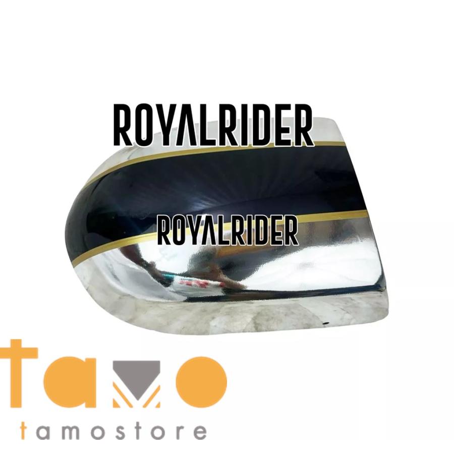 "デュアルシート カウル クローム ブラック ロイヤルエンフィールド コンチネンタル GT 650 適合" : tamostore - 通販 ...