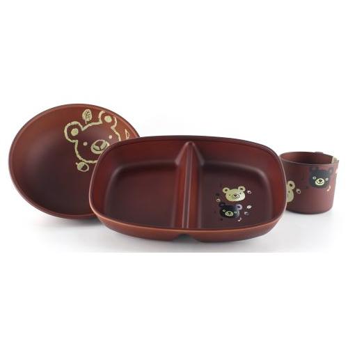 クマキッズプレートセット : 田村陶器 - 通販 - Yahoo!ショッピング