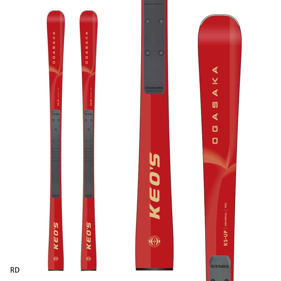 OGASAKA オガサカ スキー板 メンズ レディース＜2026＞KEO'S 〔ケオッズ〕 KS-UP RD/BK + SR585【板とプレートのみ】 : タナベスポーツ Yahoo!2号店 ...