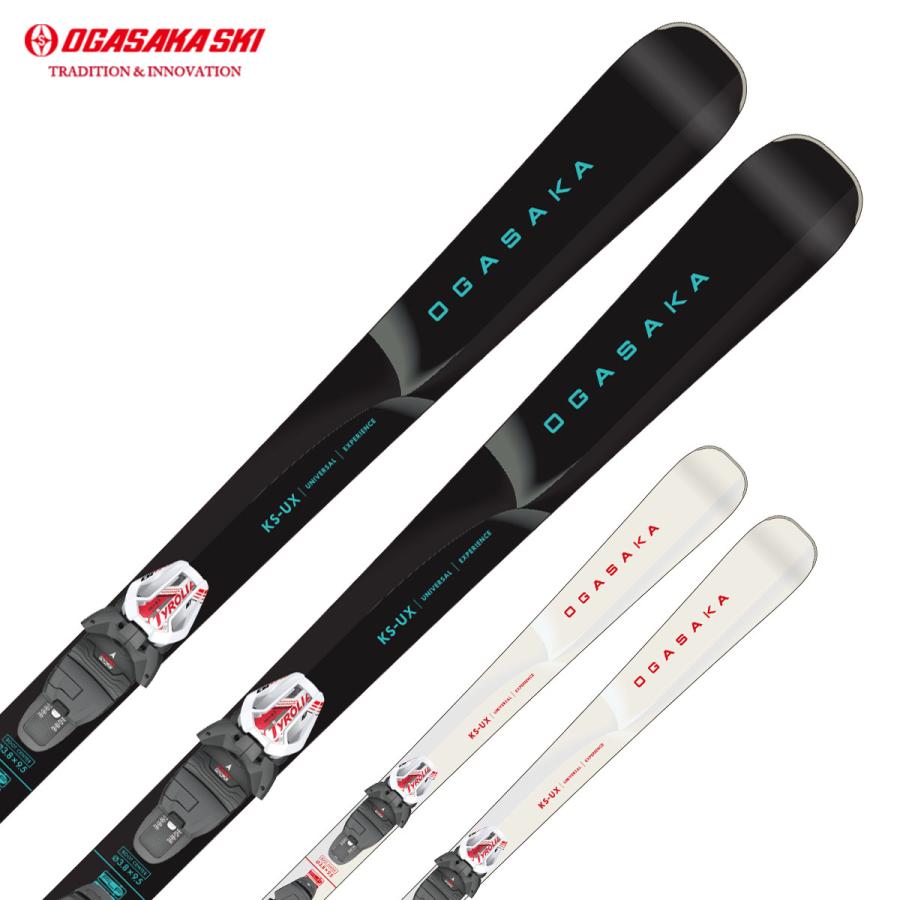 OGASAKA オガサカ スキー板 メンズ レディース＜2026＞KEO'S 〔ケオッズ〕 KS-UX BK/WT + SLR 10 GW ビンディング セット 取付無料【早期予約 ...