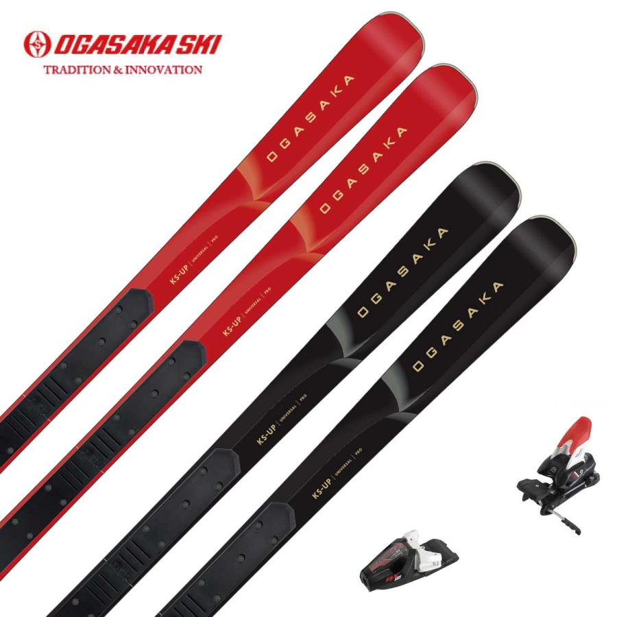 OGASAKA オガサカ スキー板 メンズ レディース＜2026＞KEO'S 〔ケオッズ〕 KS-UP RD/BK + FM585 チロリア RX 12 GW ビンディング セット 取付無料 ...