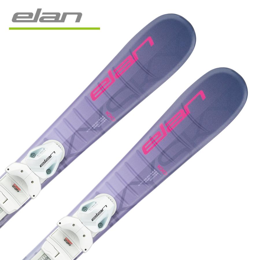 elan ELAN エラン スキー板 キッズ ジュニア ＜2025＞ SKY JRS ＋ Junior Shift EL 4.5 GW CA WHT [AFFKKE23]【金具付き・取付送料 ...