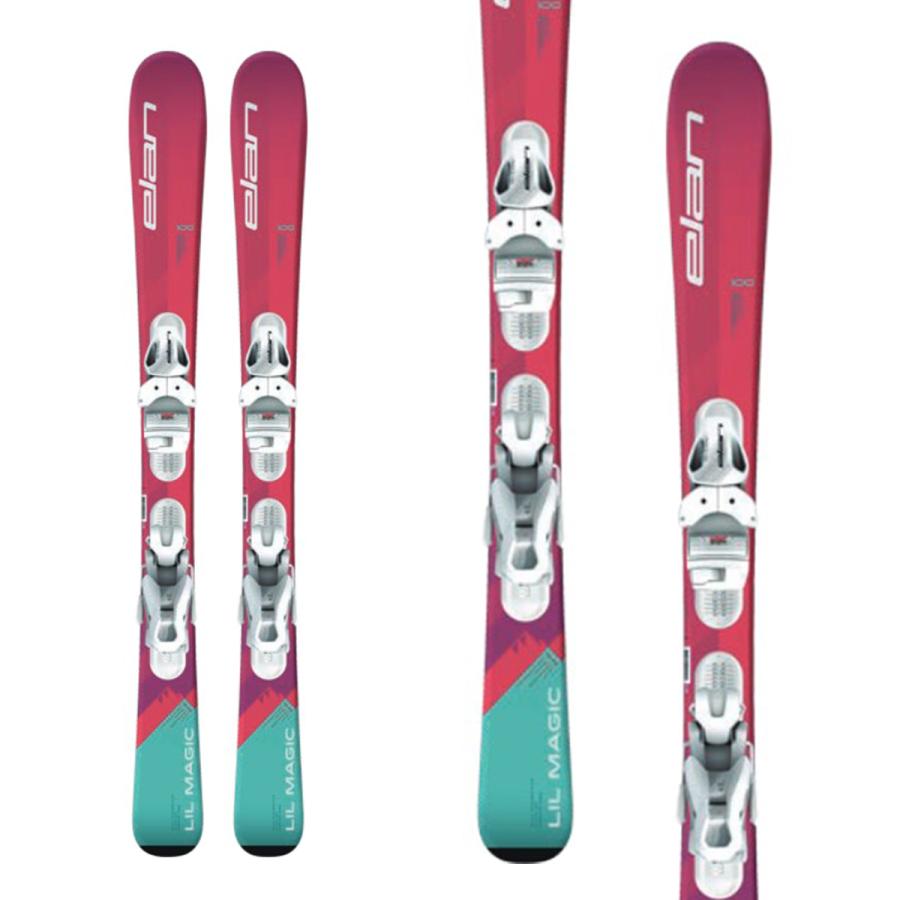 elan スキー板 キッズ ジュニア ELAN エラン ＜2024＞ LIL MAGIC ＋ Junior Shift EL 4.5 GW ...