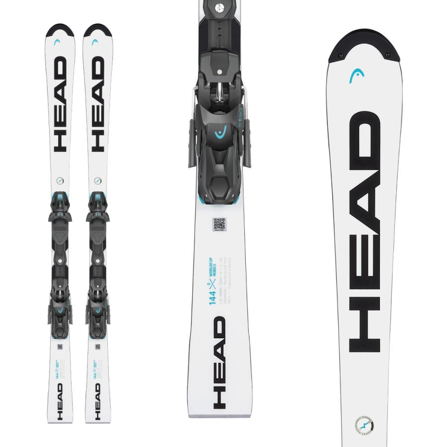 HEAD ヘッド スキー板 キッズ ジュニア 2024 WC REBELS E.SL RD TEAM SW RP WCR T + Race Plate Team FREEFLEX 11 ...