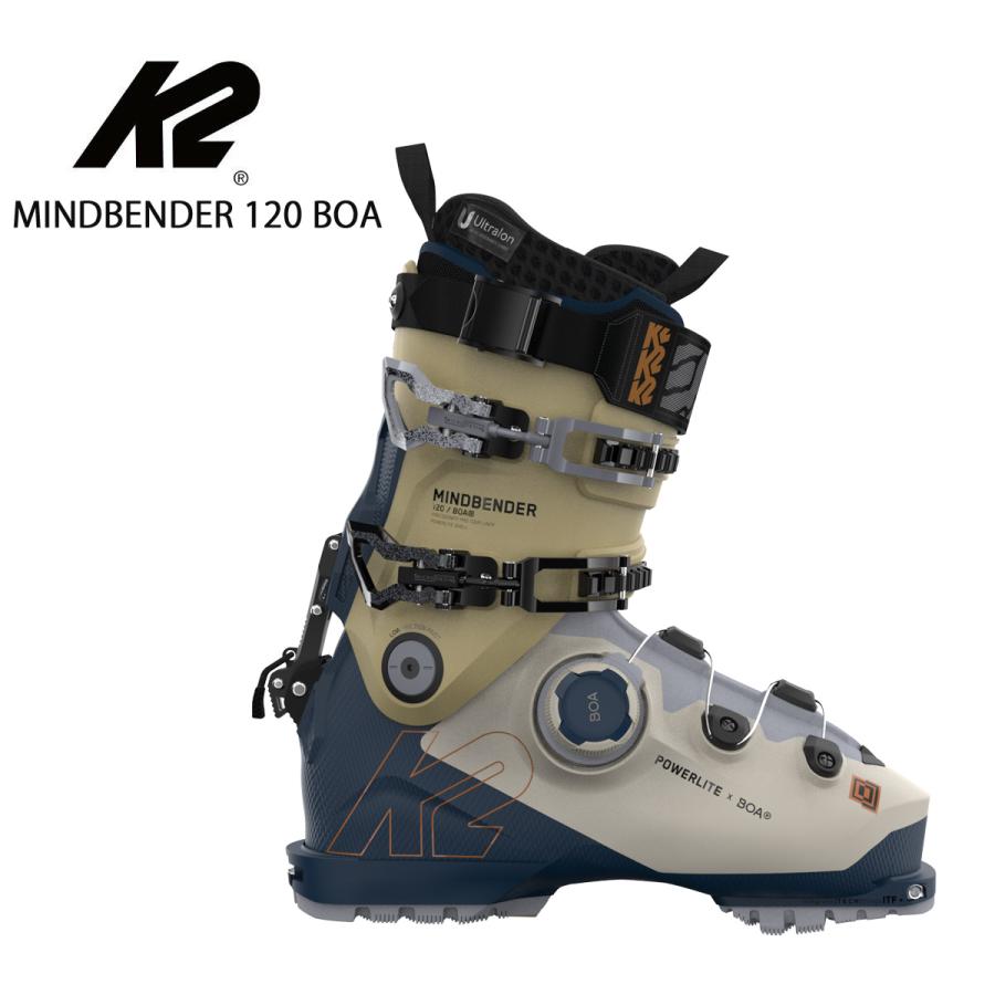 K2（スキー、スノーボード） K2 ケーツー メンズ レディース スキーブーツ ＜2024＞ MINDBENDER 120 BOA 【グリップウォーク】【boa搭載】【ウォーク ハイクモード ...