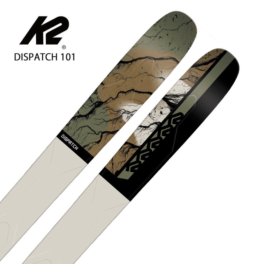 K2（スキー、スノーボード） スキー板 メンズ レディース K2 ケーツー ＜2024＞ DISPATCH 101[S230300301]【板のみ】 : タナベスポーツ Yahoo!2号店 ...