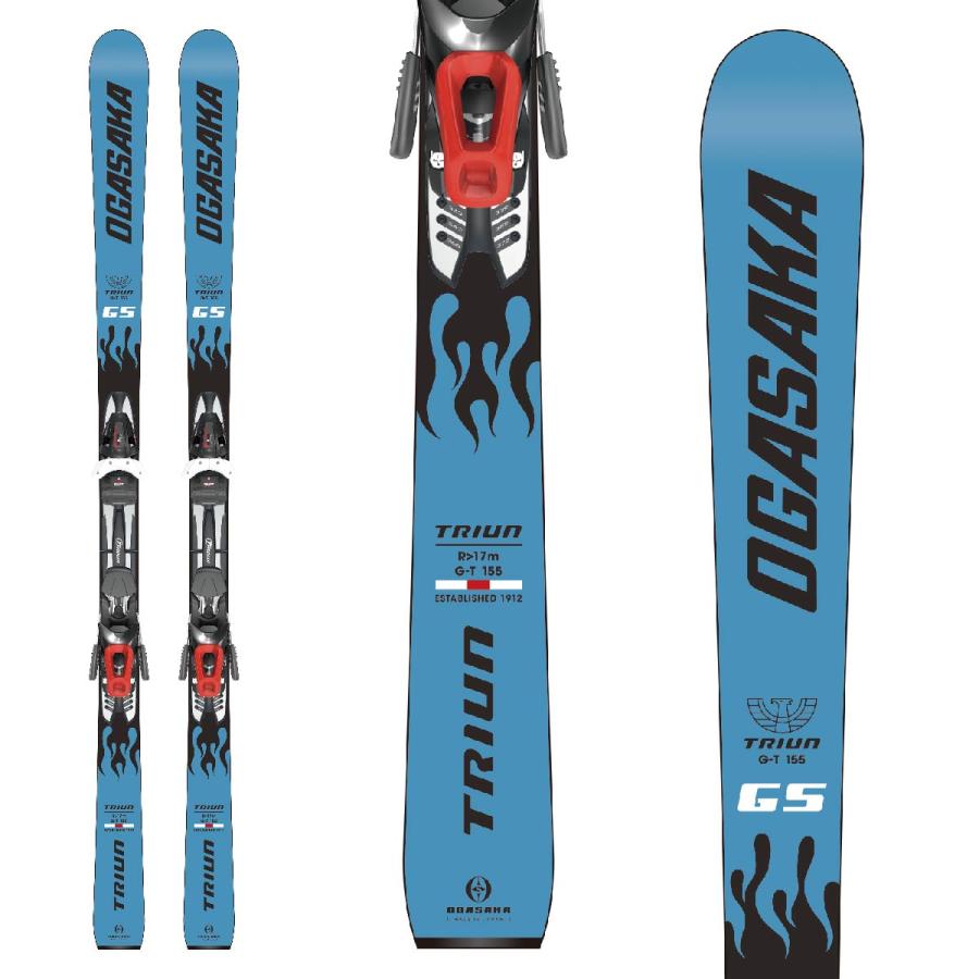 OGASAKA オガサカ スキー板 キッズ ジュニア 2024 TRIUN 〔トライアン〕G.TEAM + TX10 GW + Power Plate9 ビンディングセット 取付無料 2023 ...
