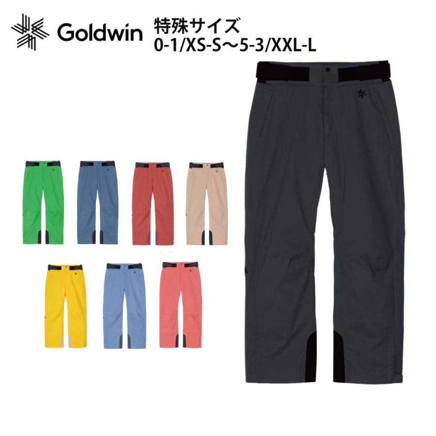 GOLDWIN スキーウェア スキーパンツ パンツ ゴールドウィン Goldwin メンズ 2025 G-Solid Color Wide Pants / G33355B【特殊サイズ】【0-1 ...