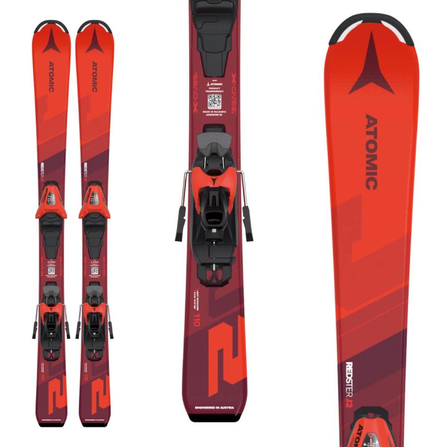 ATOMIC アトミック スキー板 キッズ ジュニア 2025 REDSTER J2 100-120 + C 5 GW プレート/ビンディング セット 取付無料 : タナベスポーツ Yahoo ...