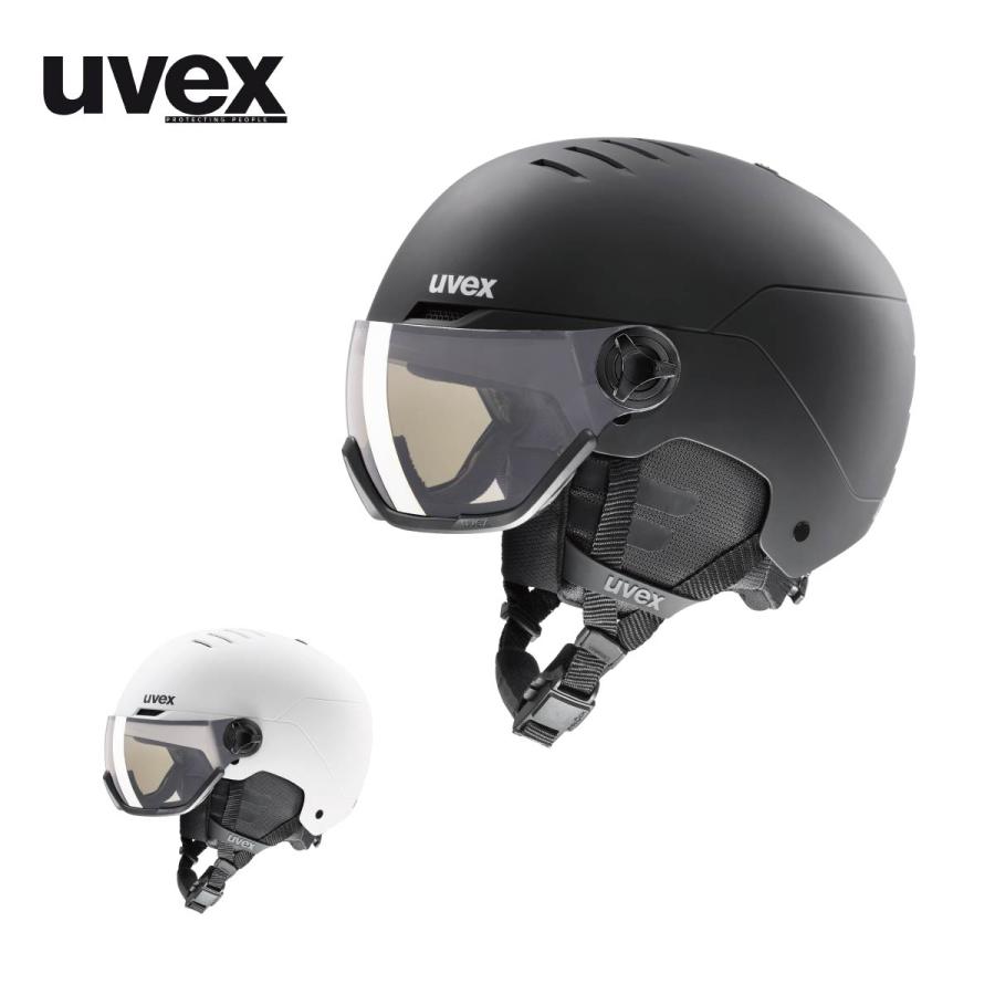 UVEX（ウベックス） スキー ヘルメット 2025 uvex wanted visor pro V / ウベックス ウォンテッド バイザー プロV【調光】 日本正規品 : タナベスポーツ ...