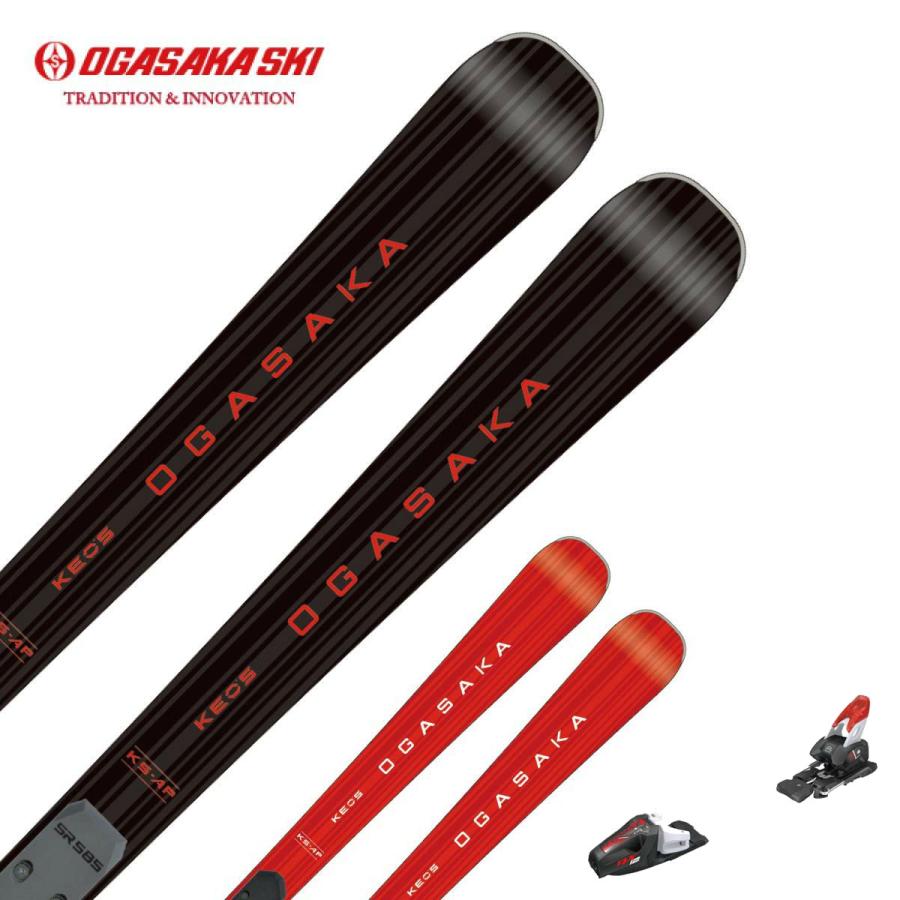 OGASAKA オガサカ スキー板 メンズ レディース ＜2025＞ KEO'S KS-AP + SR585 + RX 12 GW ビンディング セット 取付無料 : cd96347 ...