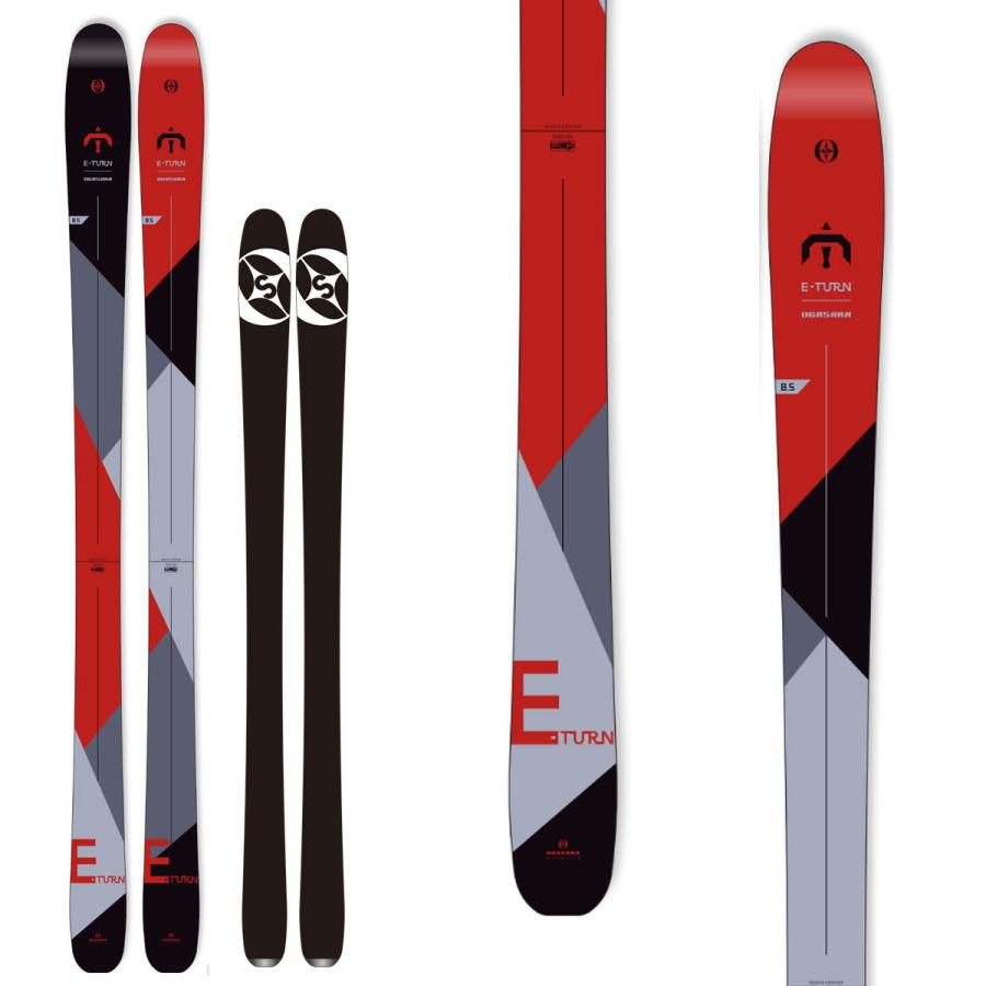 OGASAKA オガサカ スキー板 メンズ レディース ＜2025＞ E-TURN ET-8.5 + ATTACK LYT 11 GW ビンディング セット グリップウォーク対応 ...