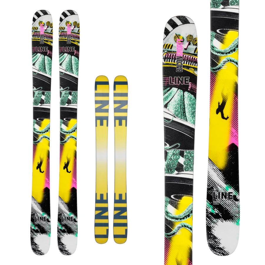 LINE ライン スキー板 メンズ レディース＜2025＞ BACON SHORTY / [LN2401920] + SQUIRE 11 【金具付き・取付送料無料】 : タナベスポーツ ...