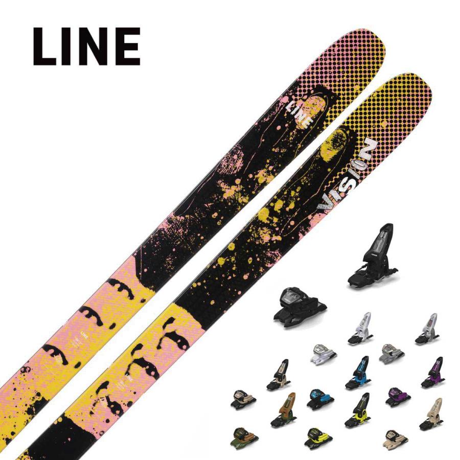 LINE ライン スキー板 メンズ レディース＜2025＞ VISION 104 + GRIFFON 13 【金具付き・取付送料無料 ...