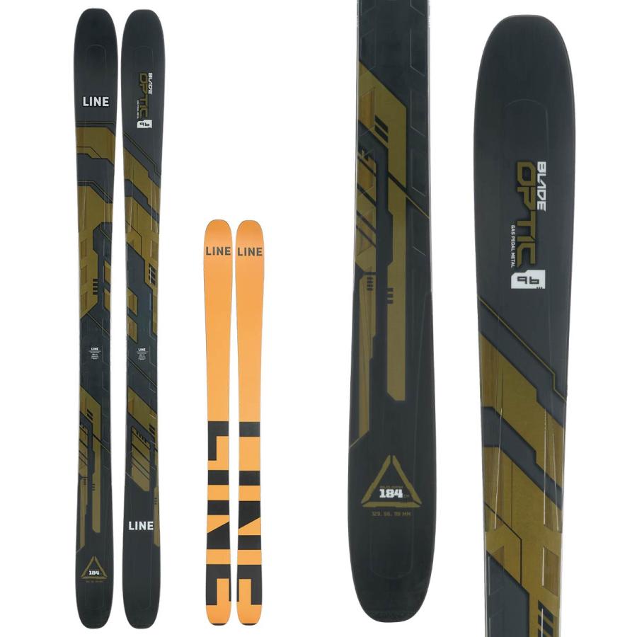 スキー板 LINE ライン メンズ レディース ＜2024＞ BLADE OPTIC 96 / A230301501 +＜24＞GRIFFON 13 ビンディング セット 取付無料 ...