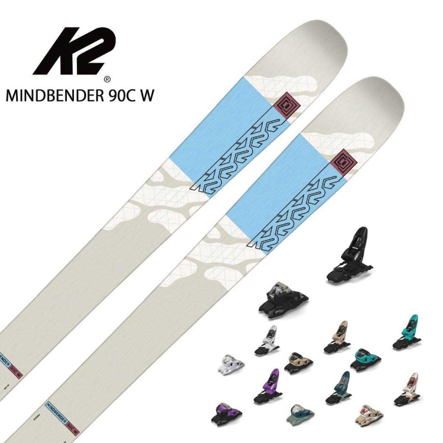 スキー板 レディース K2 ケーツー ＜2024＞ MINDBENDER 90C W / S230302801 + SQUIRE 11 ビンディング セット 取付無料 : cd99321 ...