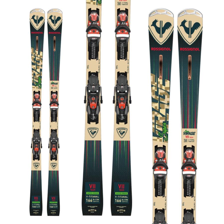 スキー板 メンズ レディース ROSSIGNOL ロシニョール＜2021＞ SUPER VIRAGE V TECH KONECT+ NX 12 ...
