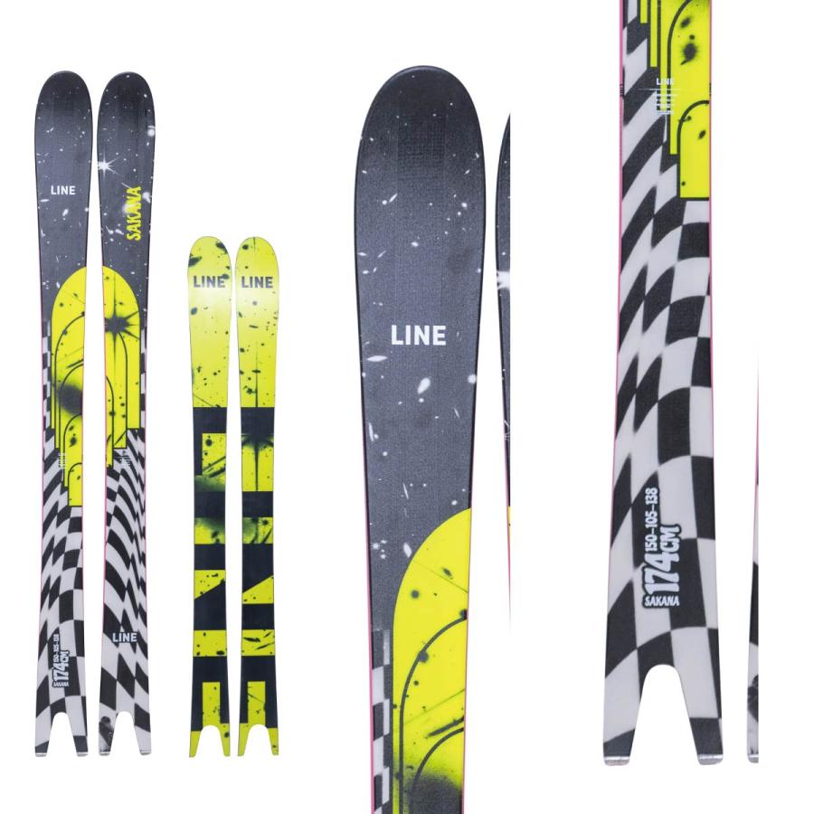 LINE ライン スキー板 メンズ レディース＜2026＞SAKANA [LN25091200]【板のみ】【早期予約】 : スキー専門店タナベスポーツ - 通販 - Yahoo!ショッピング