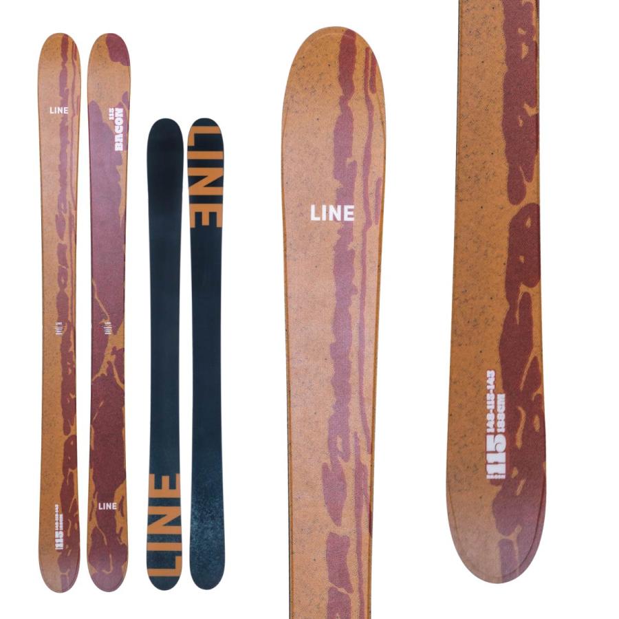 LINE ライン スキー板 メンズ レディース＜2026＞BACON 115 [LN2509270]【板のみ】【早期予約】 : スキー専門店 ...