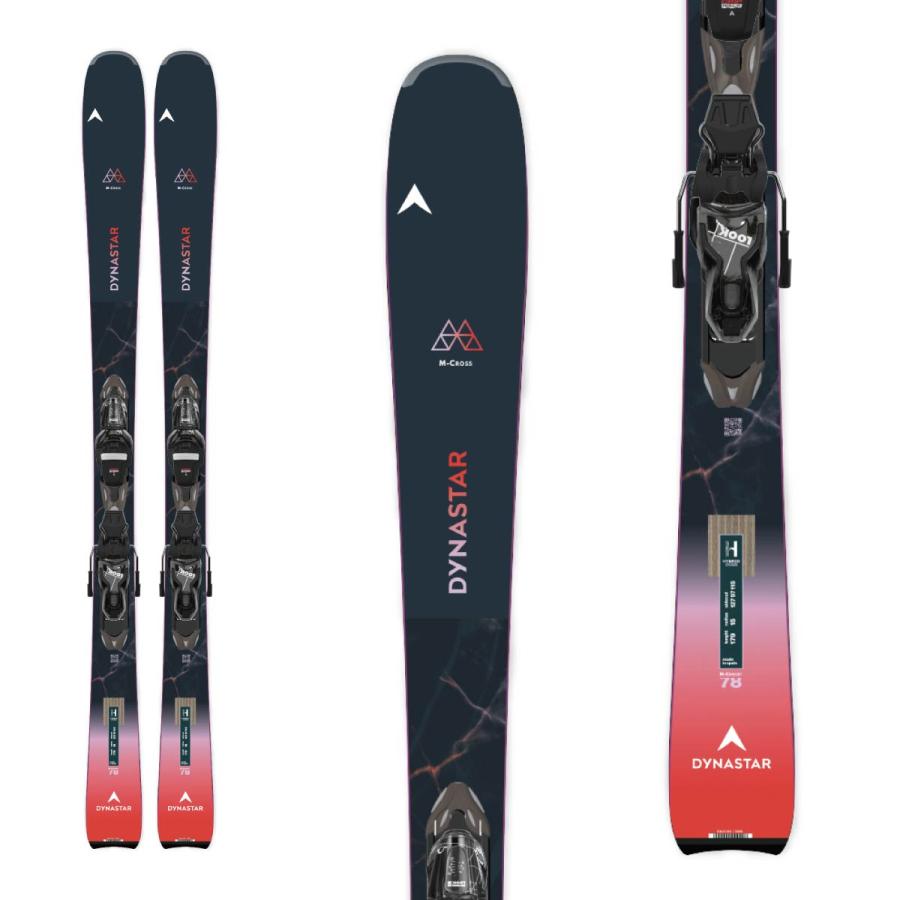 DYNASTAR ディナスター スキー板 レディース ＜2026＞M-CROSS W 78 [DAOX502]+ XPRESS 10 GW B83 SHINY BLACK【グリップウォーク対応 ...