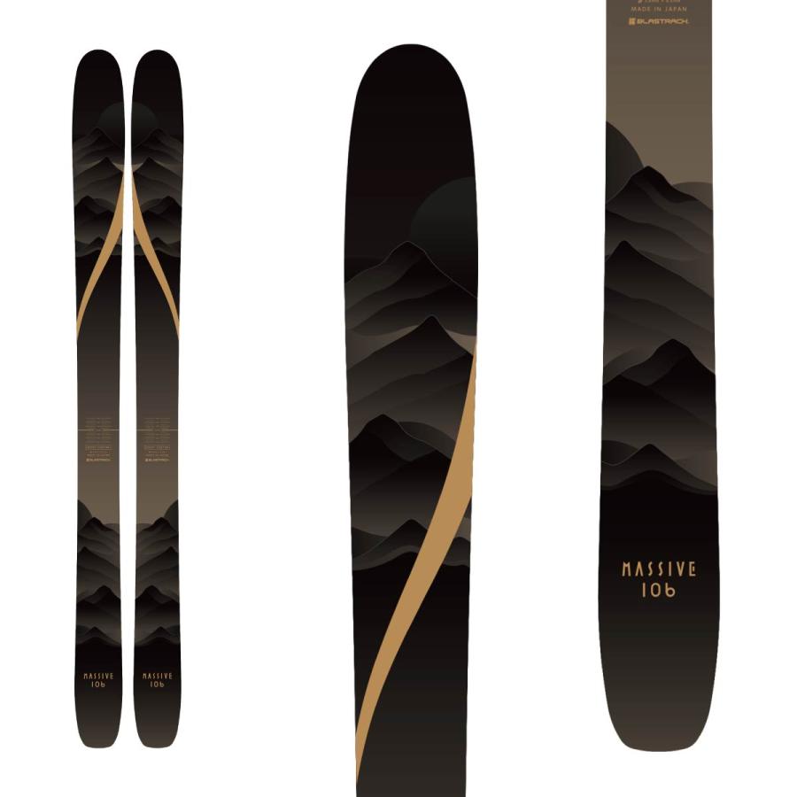 BLASTRACK ブラストラック スキー板 メンズ レディース＜2026＞MASSIVE106 + チロリア ATTACK 14 GW ビンディング セット 取付無料【早期予約】 : スキー ...