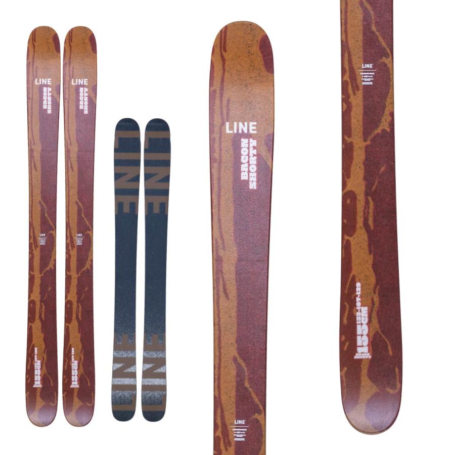 LINE ライン スキー板 キッズ ジュニア＜2026＞BACON SHORTY [LN2509360] + ATTACK LYT 11 GW ...