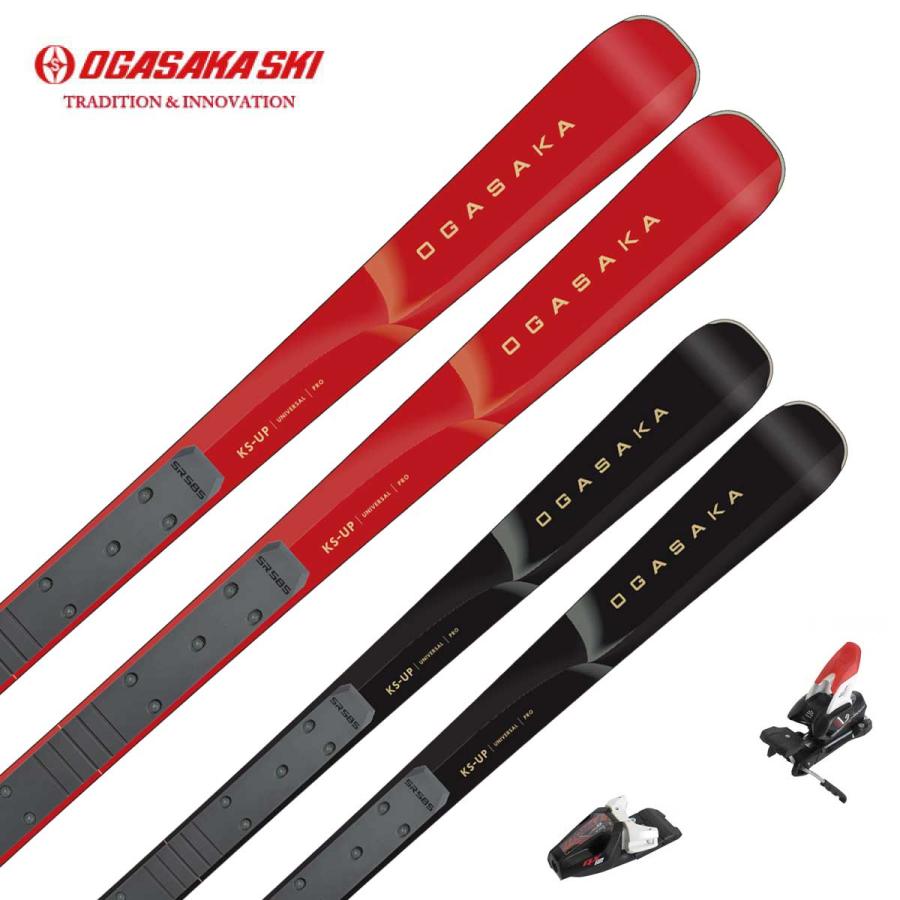 OGASAKA オガサカ スキー板 メンズ レディース＜2026＞KEO'S 〔ケオッズ〕 KS-UP RD/BK + SR585 チロリア RX 12 GW ビンディング セット 取付無料 ...