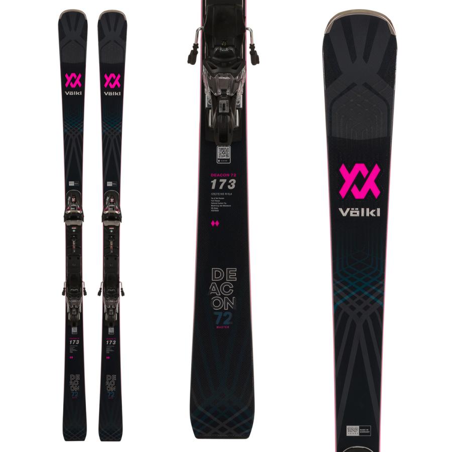 VOLKL フォルクル スキー 板 メンズ レディース 2024 DEACON 72 MASTER ディーコン 72 マスター + XCOMP ...