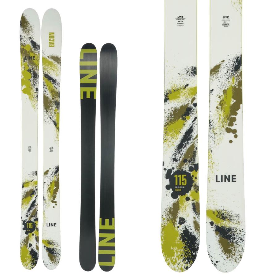 スキー板 LINE ライン メンズ レディース ＜2024＞ BACON 115[A230300301] 【板のみ】 : cd82437 ...