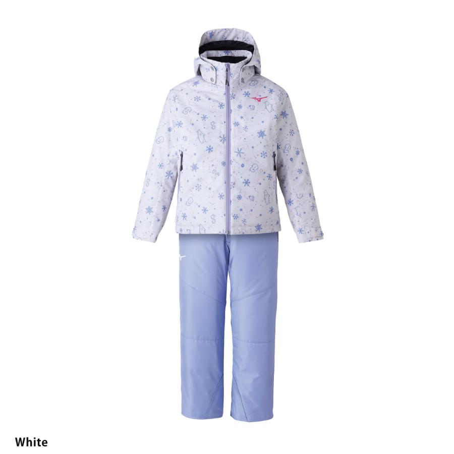 MIZUNO ミズノ スキーウェア 上下セット キッズ ジュニア＜2024＞ Z2MGA956 / MIZUNO SNOW Jr. PRINT SUIT ミズノスノージュニアプリントスーツ ...