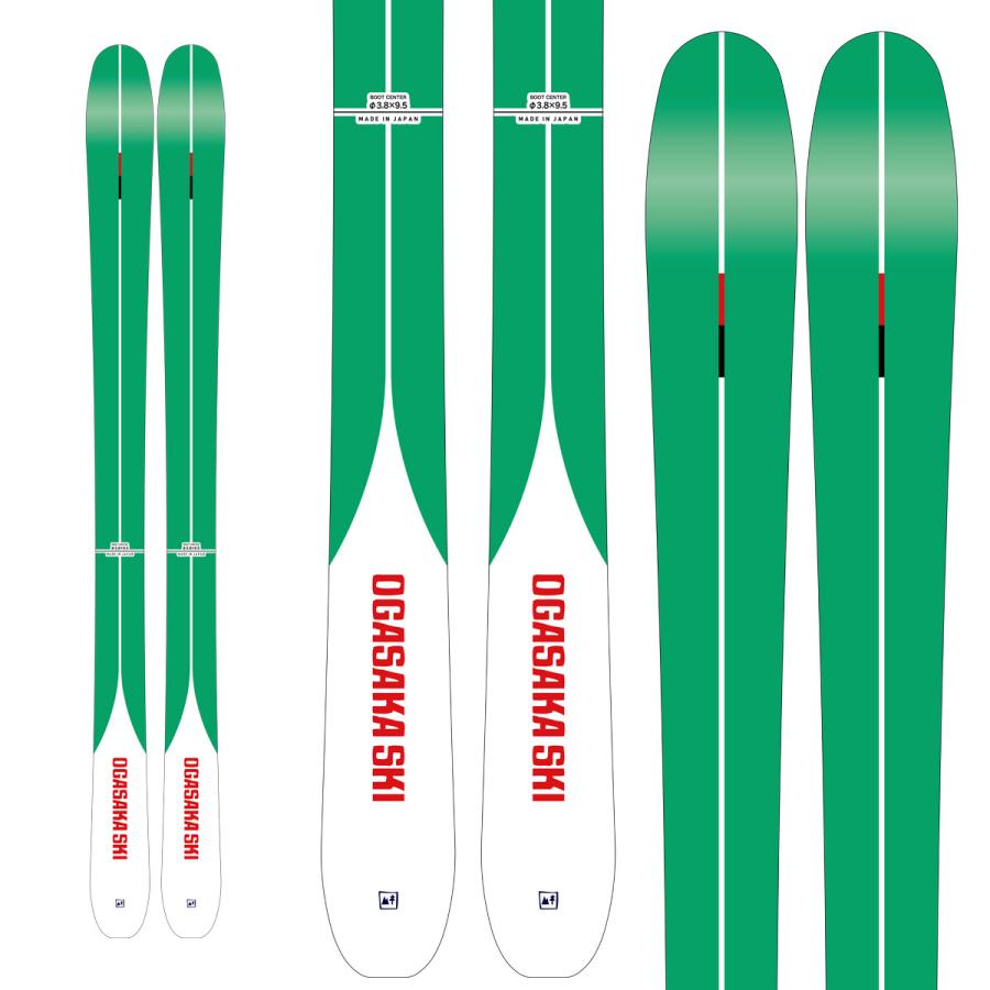 28日限定！エントリーでP最大12倍！OGASAKA オガサカ スキー板 2025 ET-10.8/Y + ATTACK 14 GW 【金具付き・取付送料無料】 メンズ レディース ...