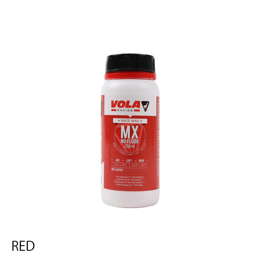 VOLA ボラ リキッド ワックス MX NO FLUOR RED 250ml 液体 スキー スノーボード スノボ : スキー専門店タナベスポーツ - 通販 - Yahoo!ショッピング