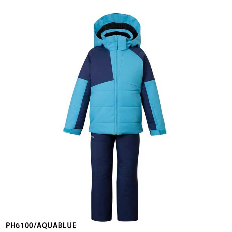 スキーウェア キッズ スノーウェア ジュニア フェニックス PHENIX 上下セット ＜2025＞ESG242P91 / Asymmetry Bicolor Junior Two-piece ...