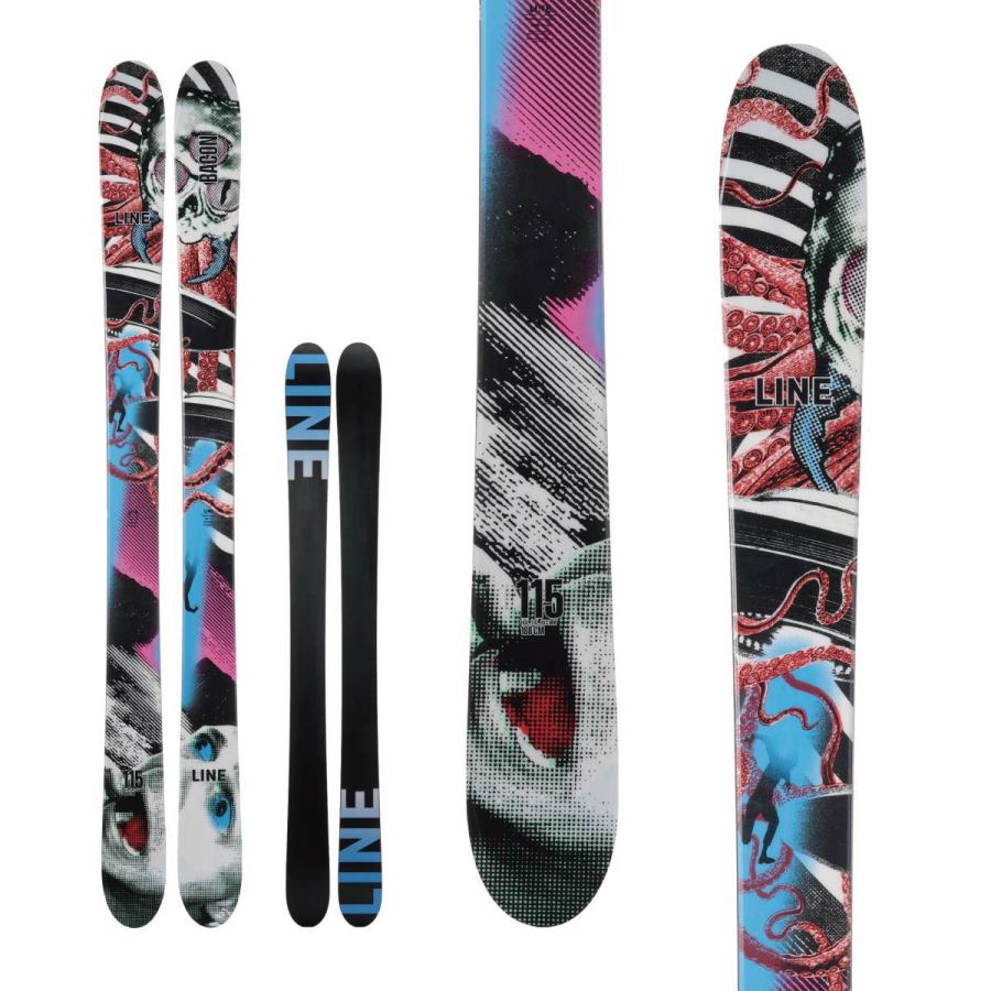 LINE ライン スキー板 メンズ レディース＜2025＞ BACON 115 / [LN2401840] + ATTACK LYT 11 ...