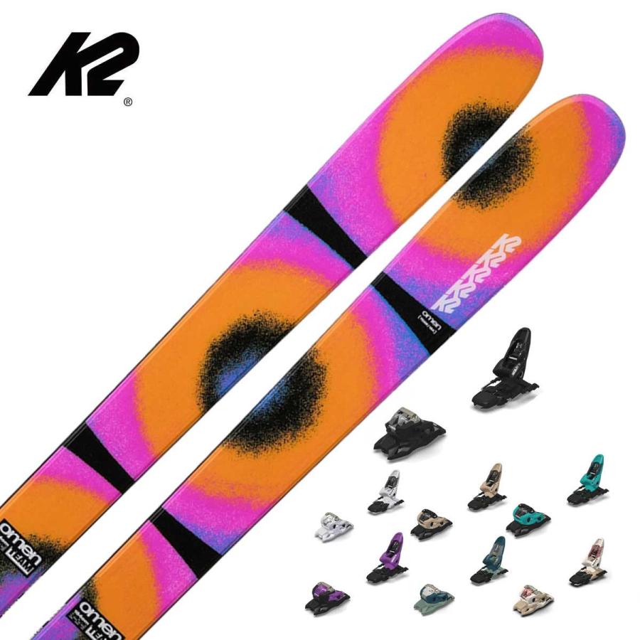 K2 ケーツー スキー板 メンズ レディース＜2025＞OMEN TEAM + SQUIRE 11 ビンディング セット 取付無料 ...