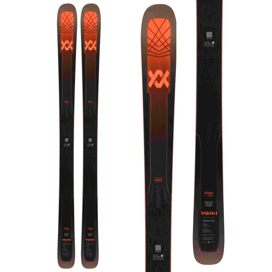 7日限定！エントリーでP9倍！VOLKL フォルクル スキー板 メンズ レディース 2025 MANTRA 102 + GRIFFON 13 ...