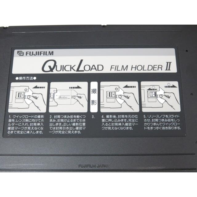 FUJIFILM 【 中古現状品 】FUJIFILM QUICK LOAD FILM HOLDERII フイルムフォルダーII クイックロード ...